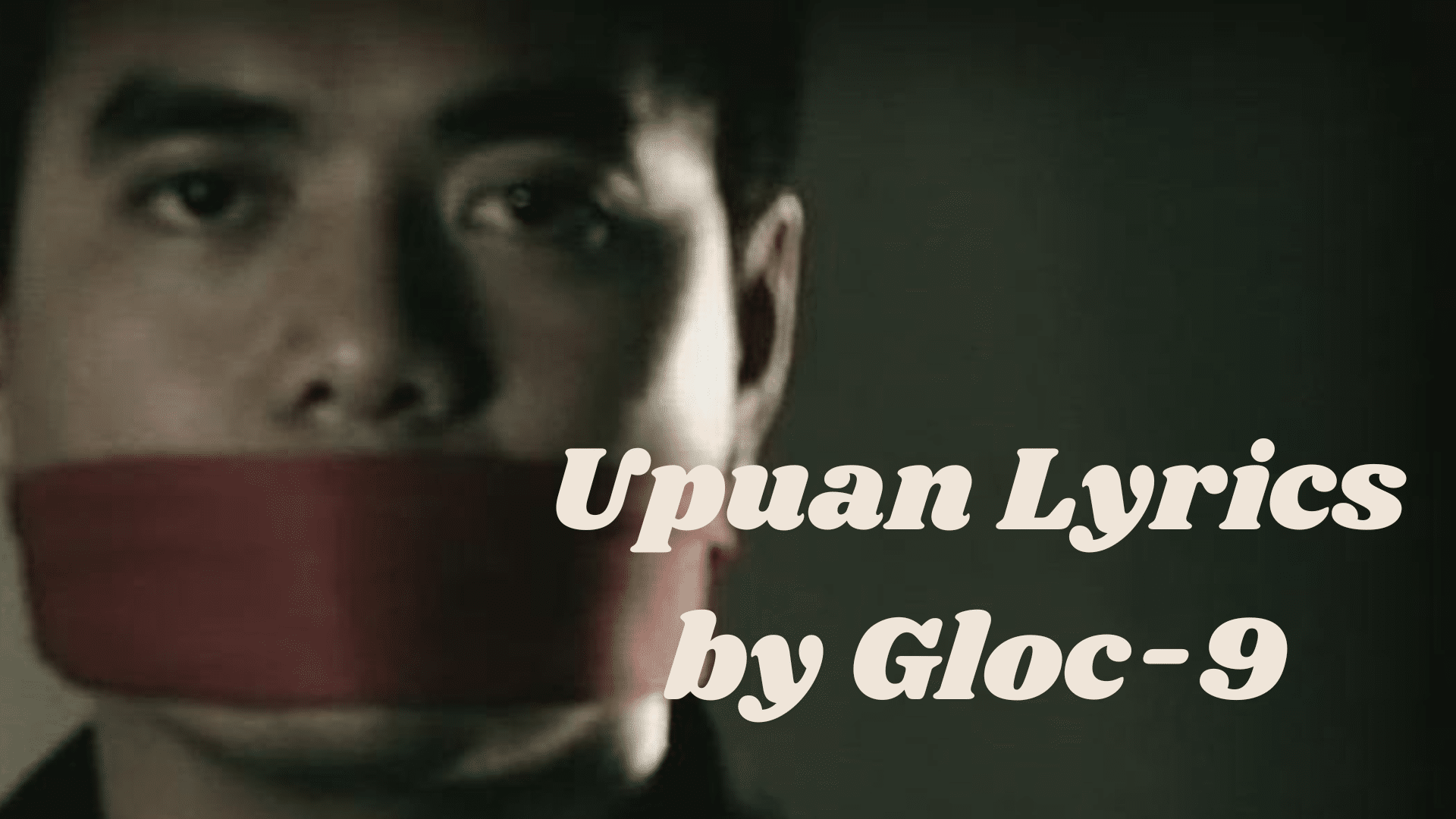 Complete Upuan Lyrics by Gloc-9 - GigWise