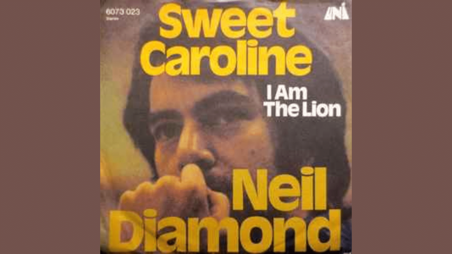Classic Timeless "Sweet Caroline" Lyrics by Neil Diamond - GigWise