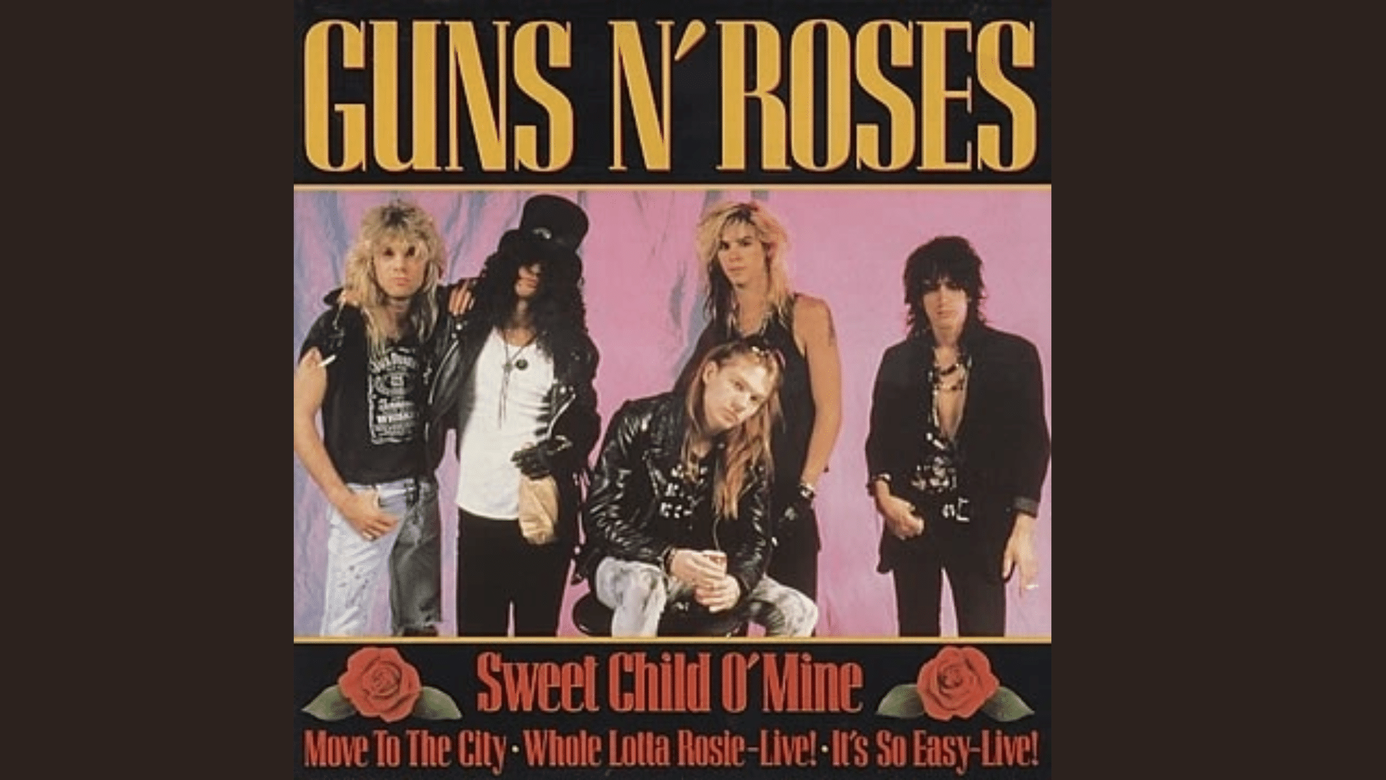 Hit Rock "Sweet Child of Mine" Lyrics by Guns N' Roses - GigWise