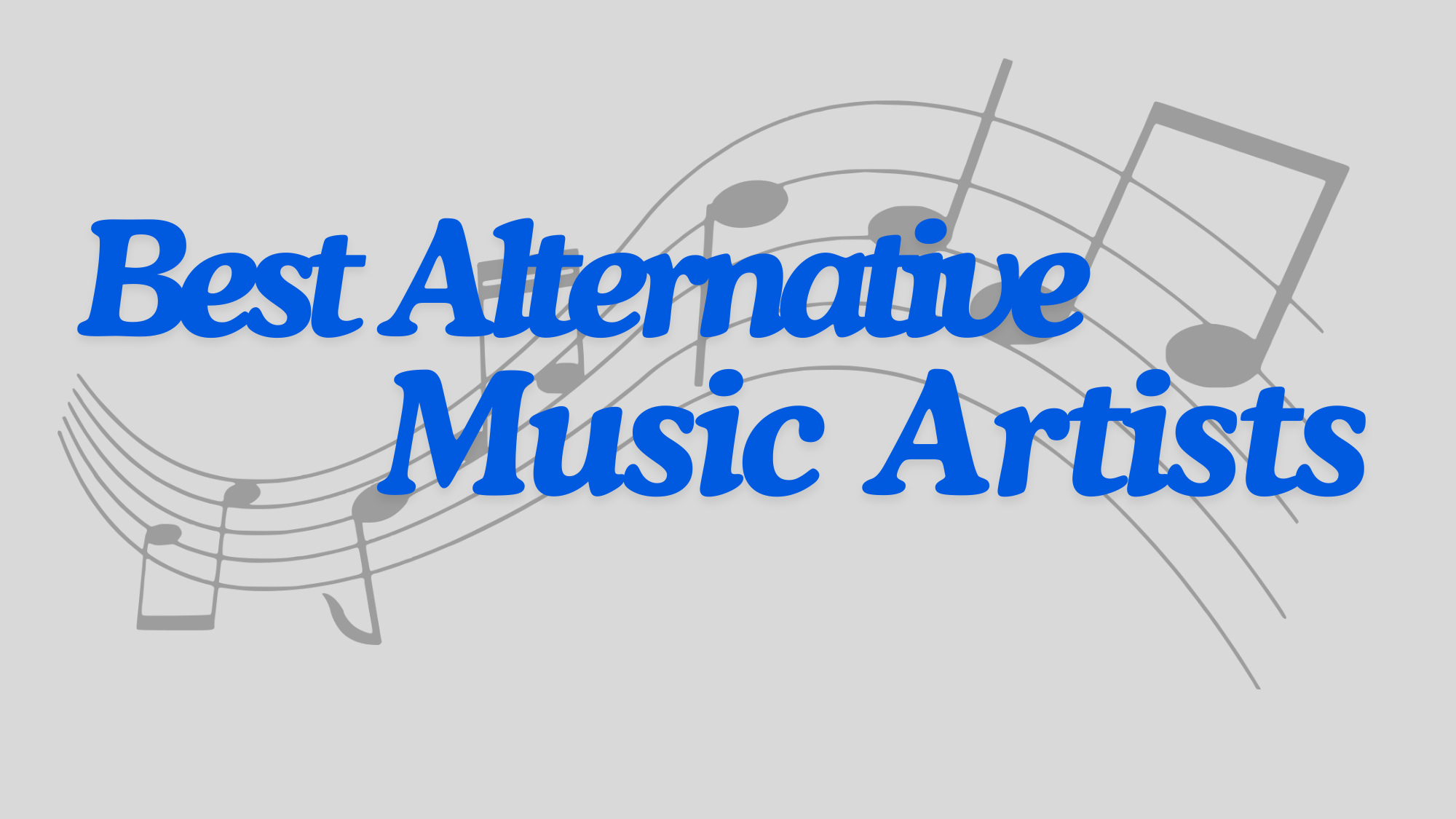 300+ Best Alternative Music Artists - GigWise
