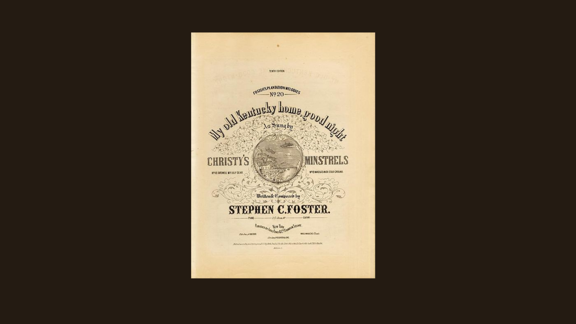 My Old Kentucky Home Lyrics by Stephen Foster - GigWise