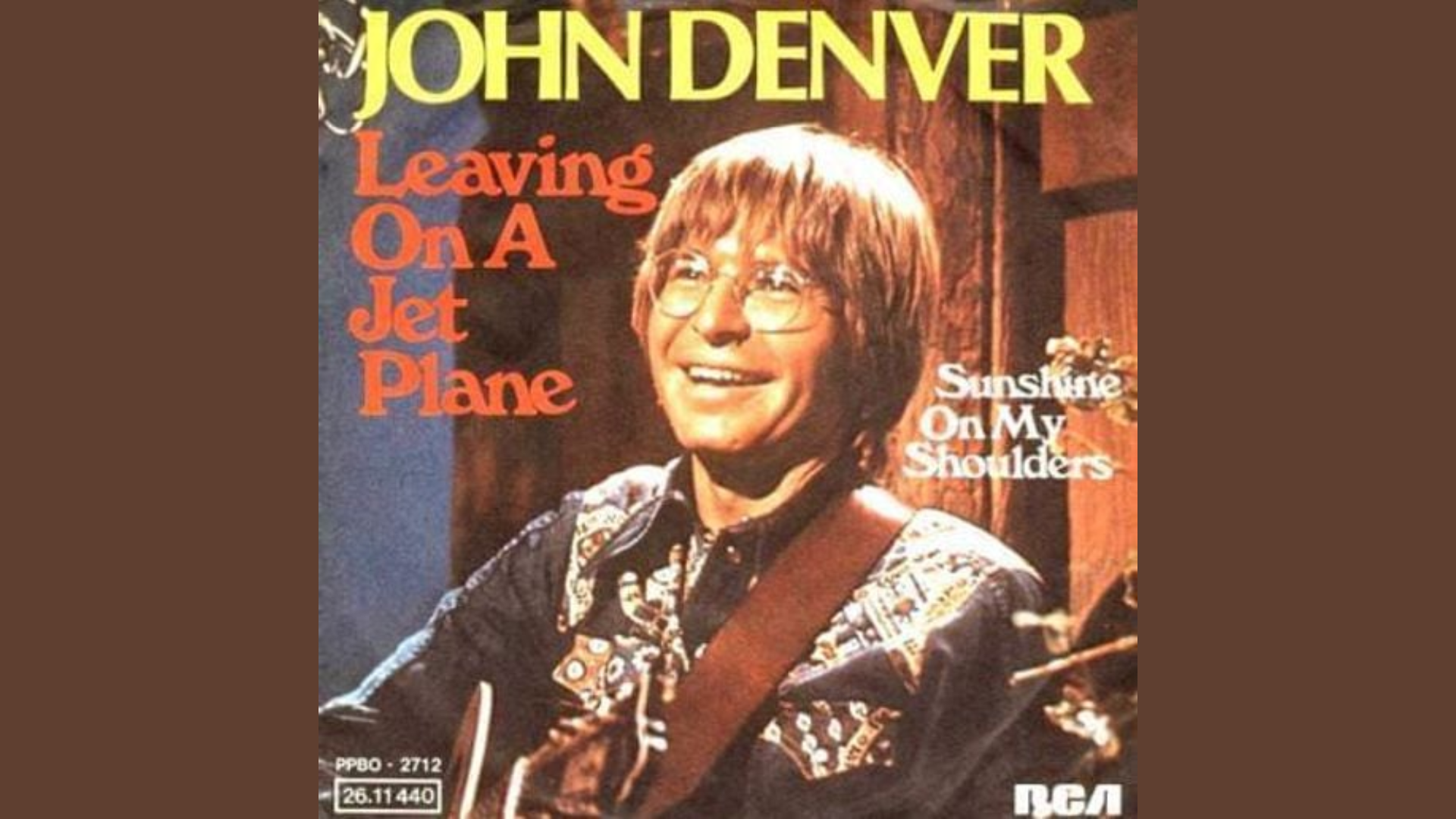 Folk Song Leaving on a Jet Plane Lyrics by John Denver - GigWise