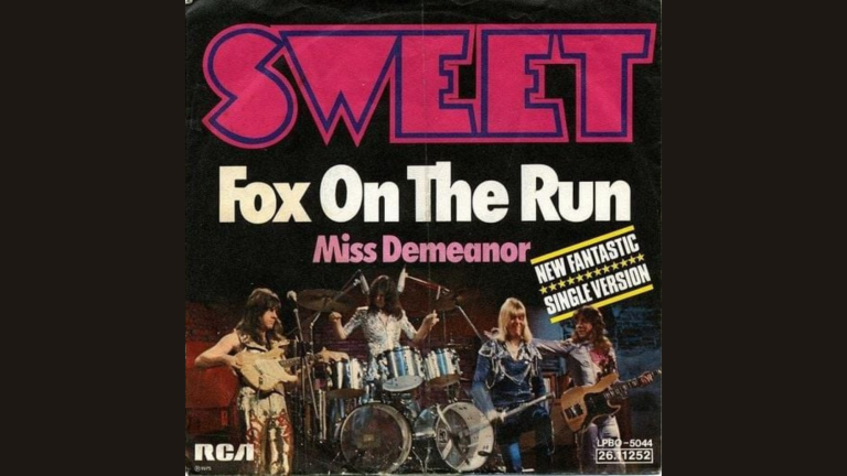 Glam Rock Song Fox on The Run Lyrics by Sweet - GigWise
