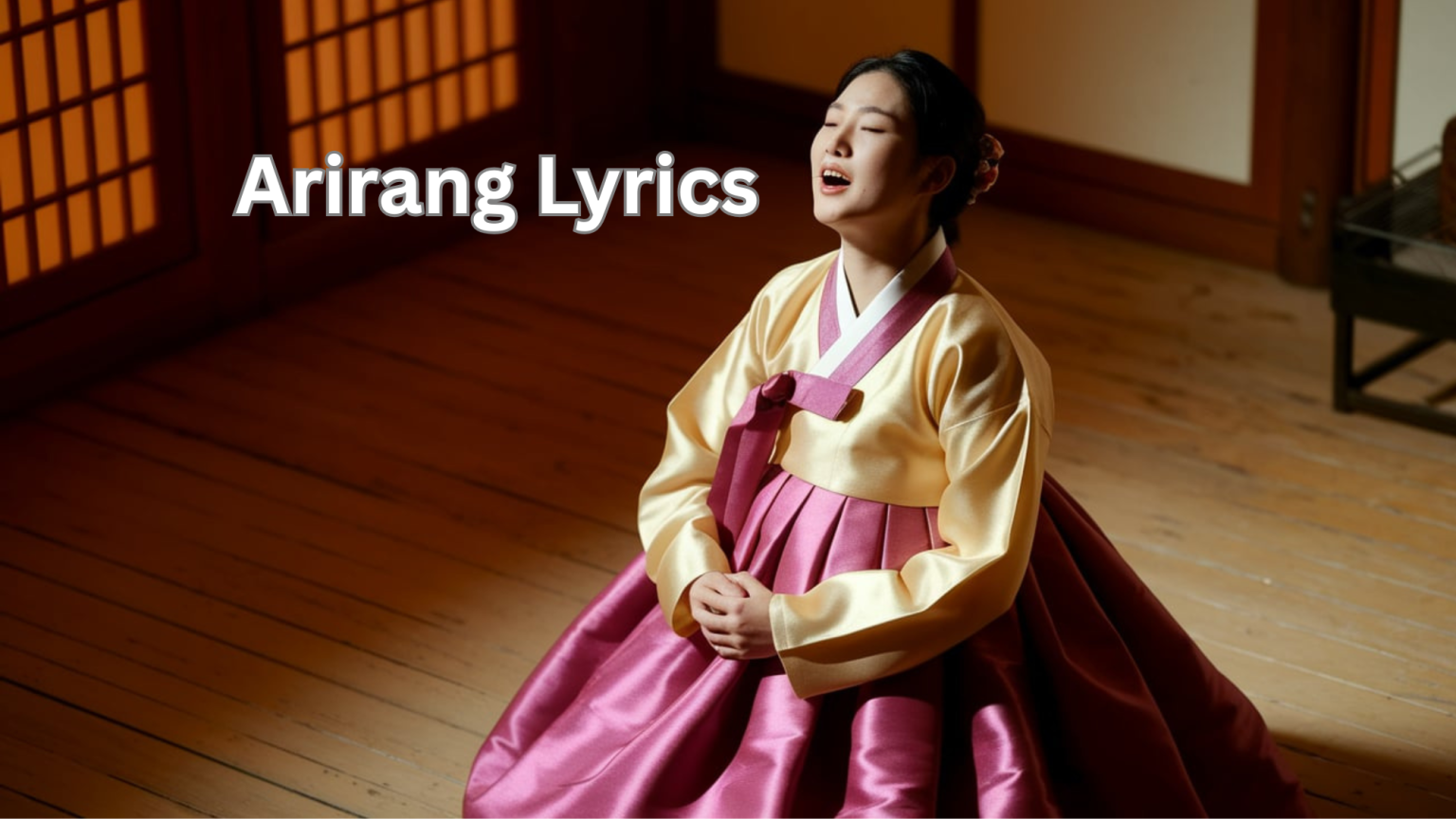 Arirang lyrics in Korean, English, and Romanized versions. - GigWise