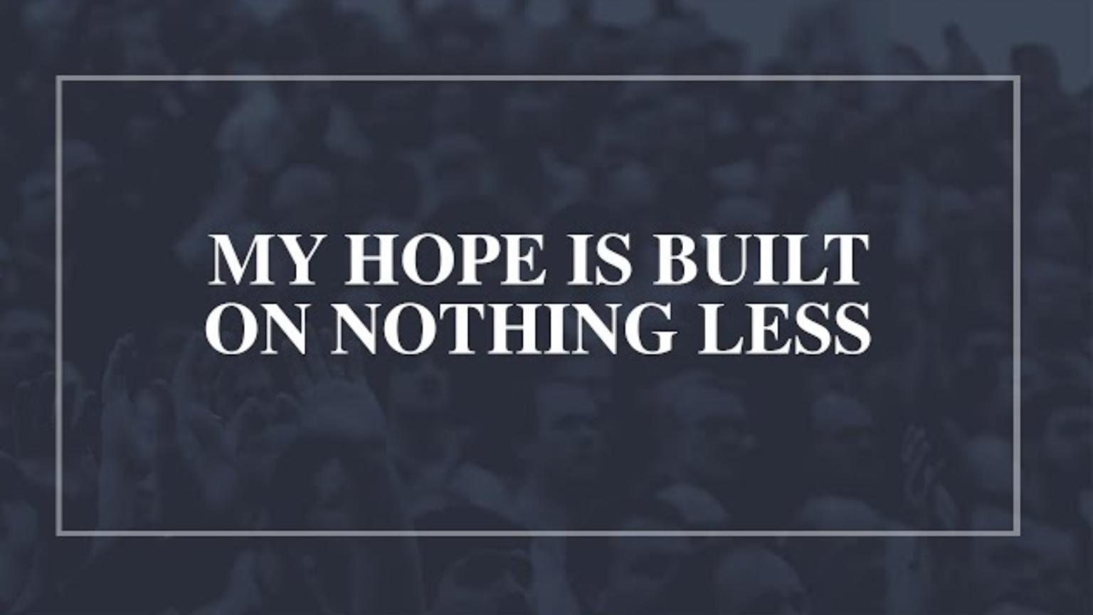 On Christ The Solid Rock I Stand Lyrics by Edward Mote - GigWise