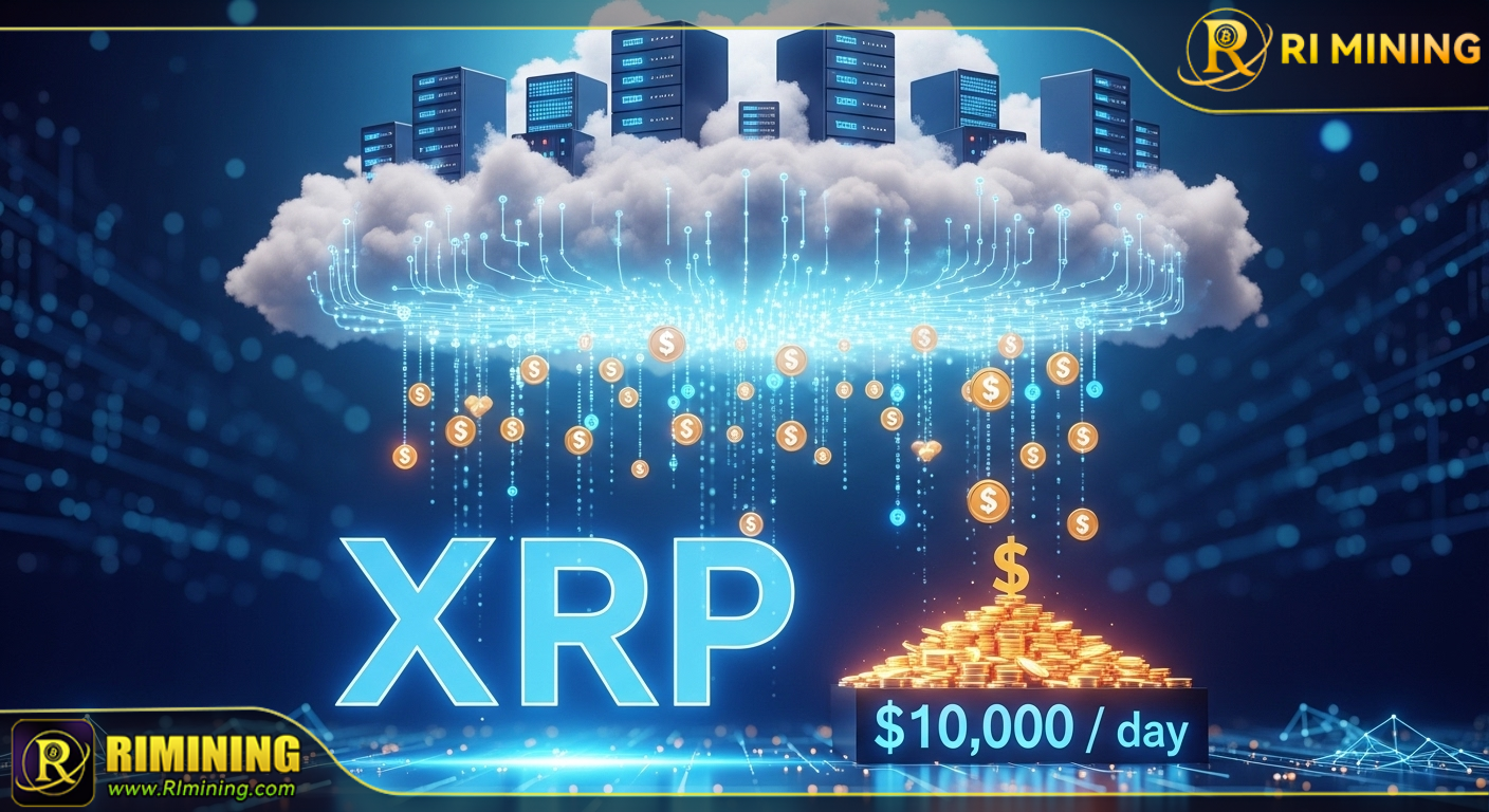 Earning $10,000 a Day Is No Longer a Dream! RI Mining Launches the World’s First XRP Green Cloud ...