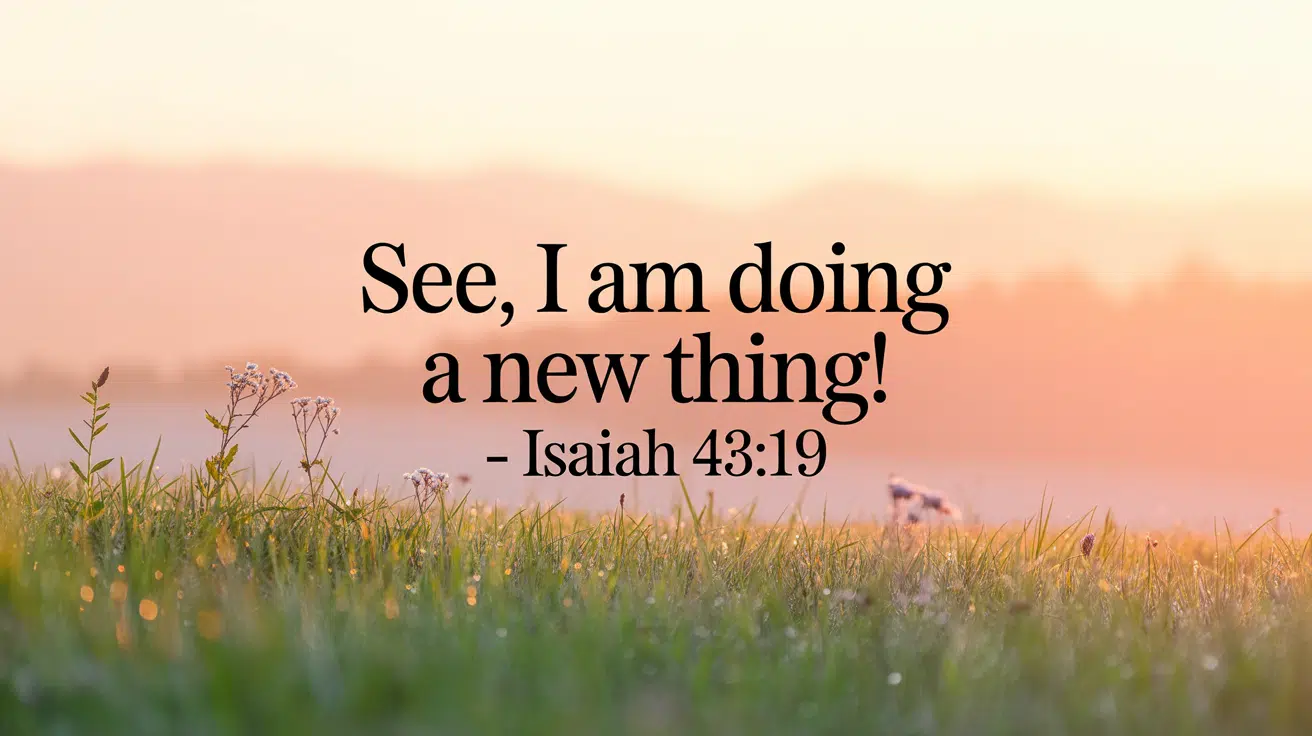 63 Bible Verses for New Year: Find Hope & Direction - GigWise